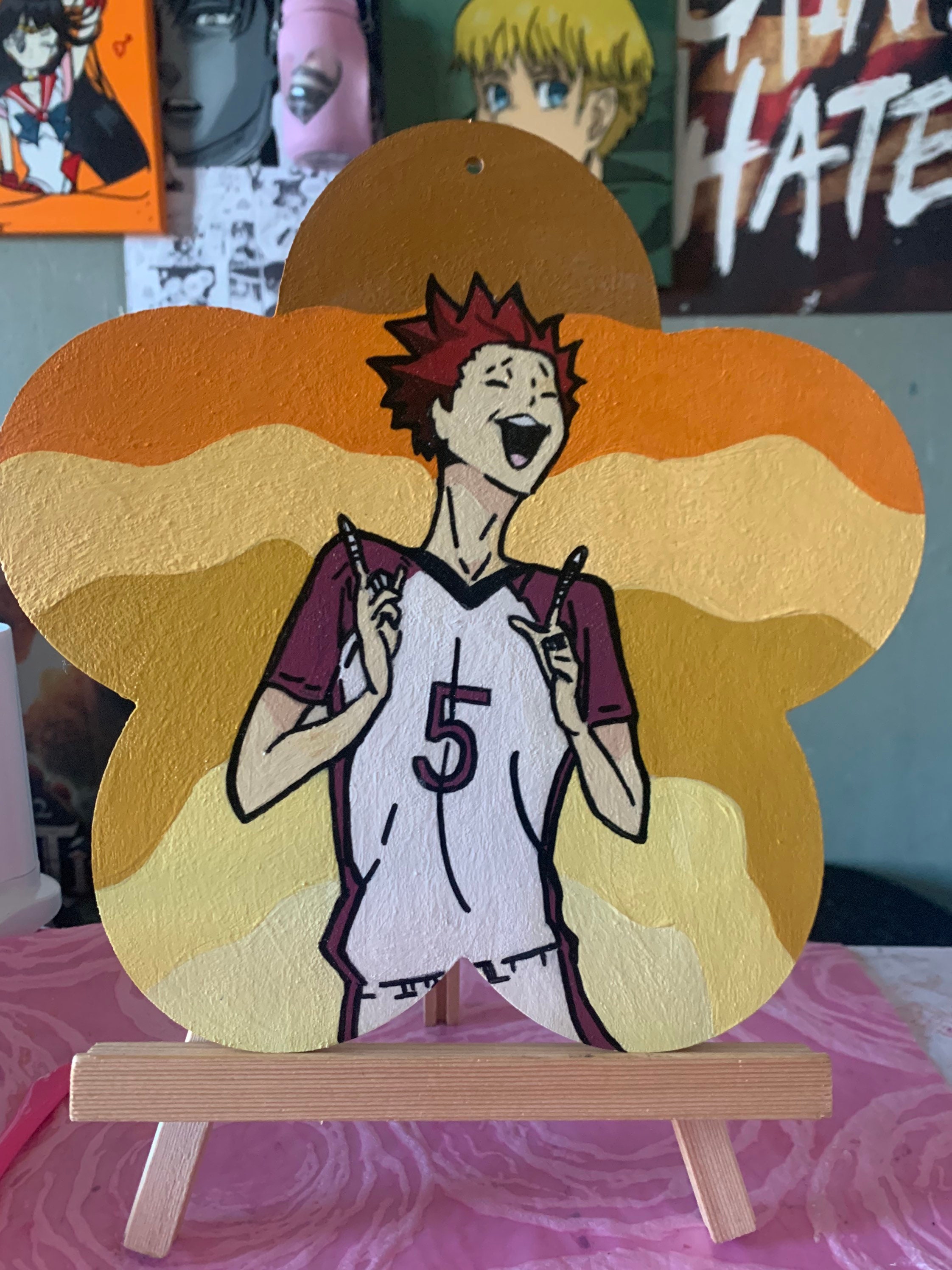 Satori Tendo Flower Painting | Etsy