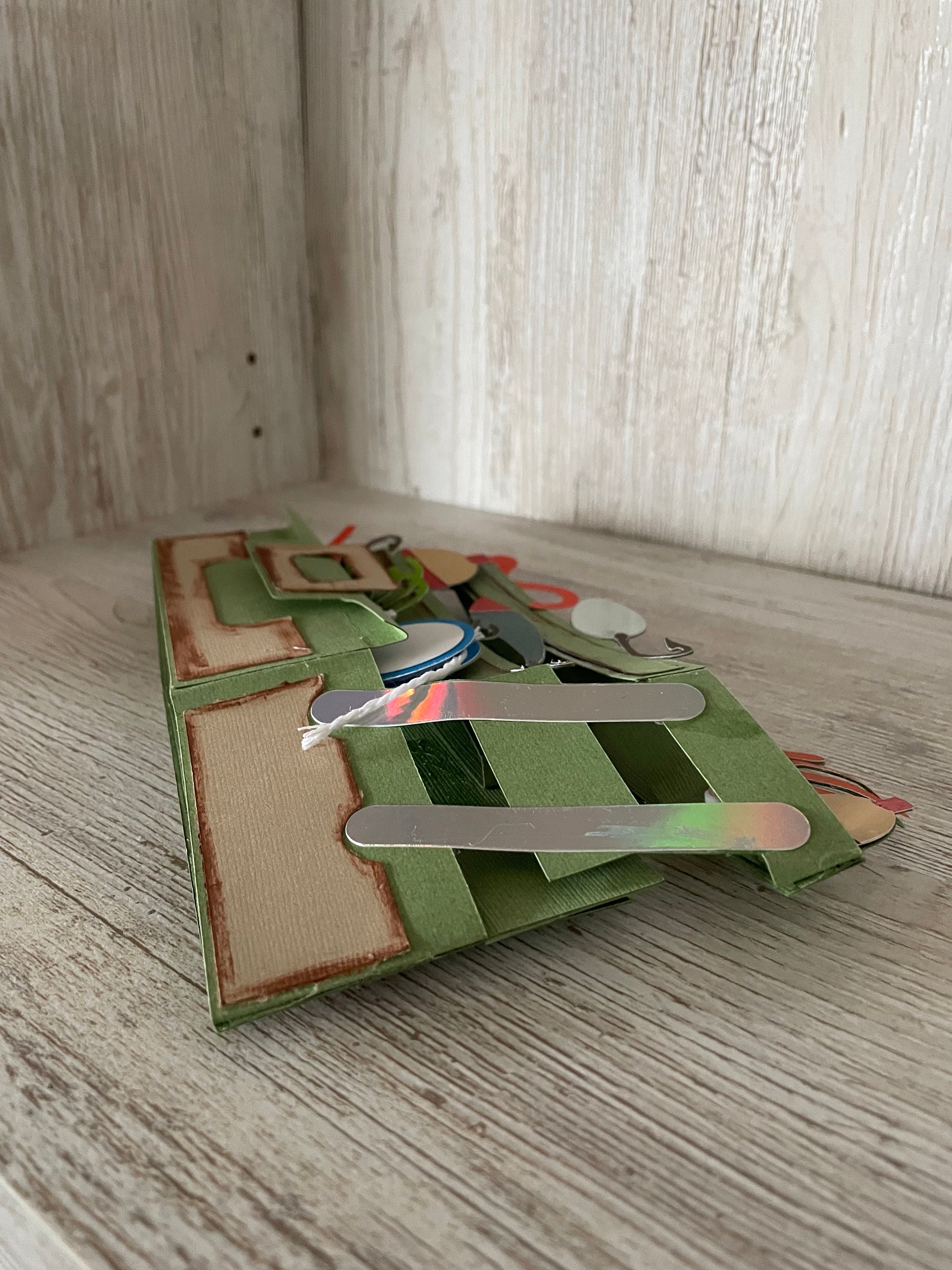 Tackle Box Pop up Card - Etsy