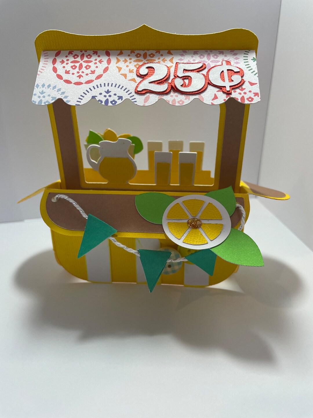 Lemonade Stand Pop up Card - Etsy