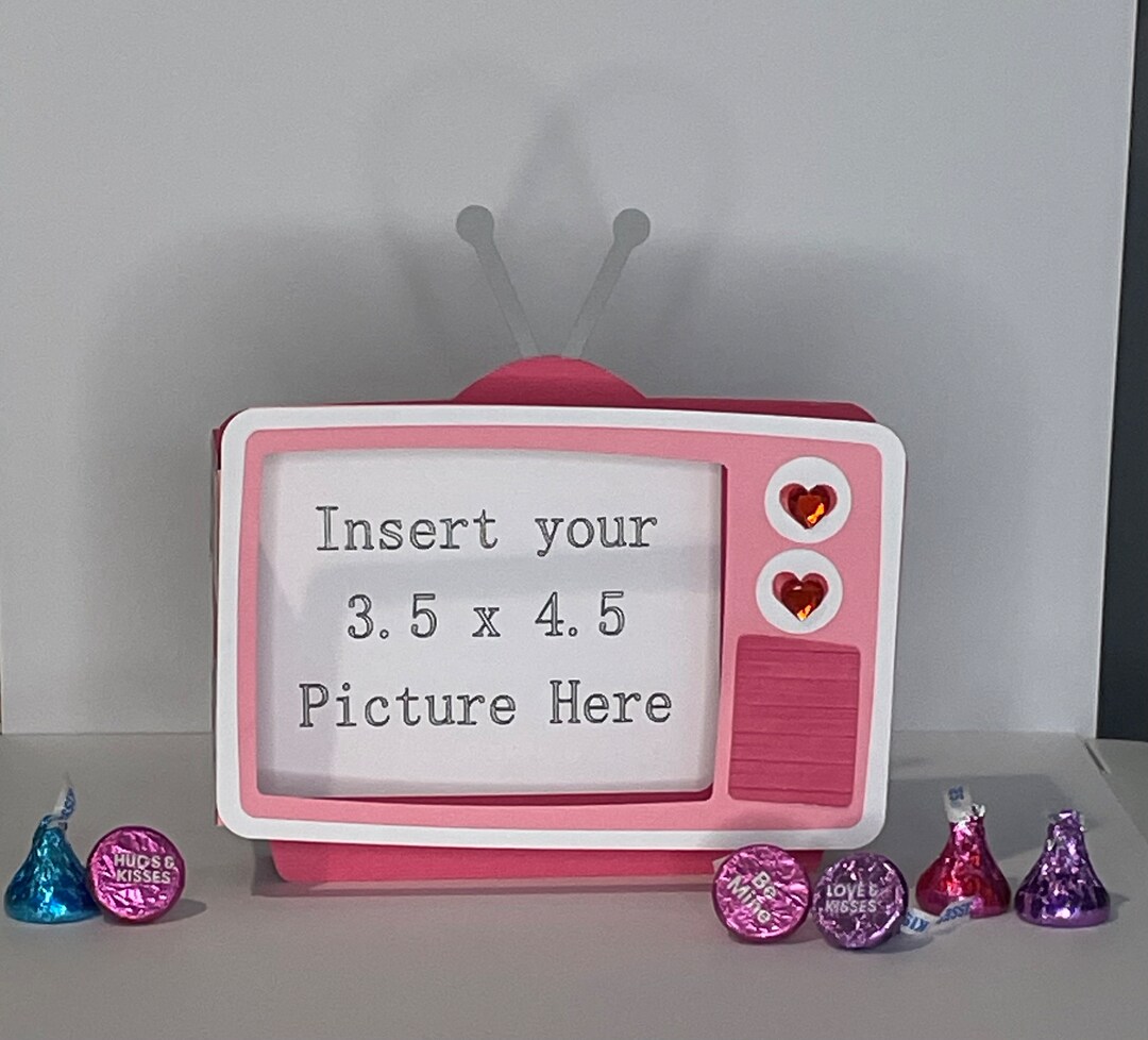 Retro Television Pop up Card - Etsy