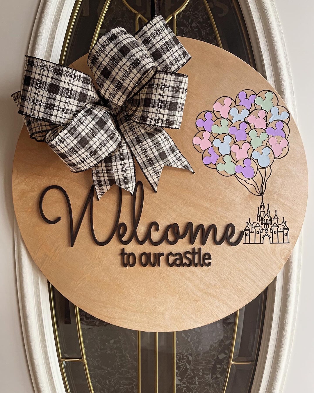 Disney Inspired Welcome Sign - Etsy