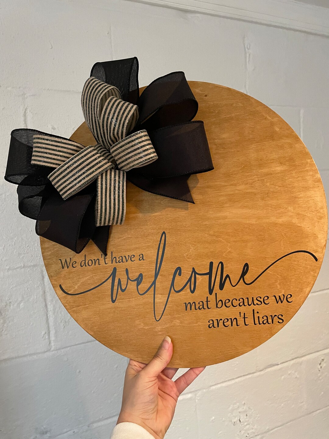 Funny, Sarcastic Welcome Sign - Etsy