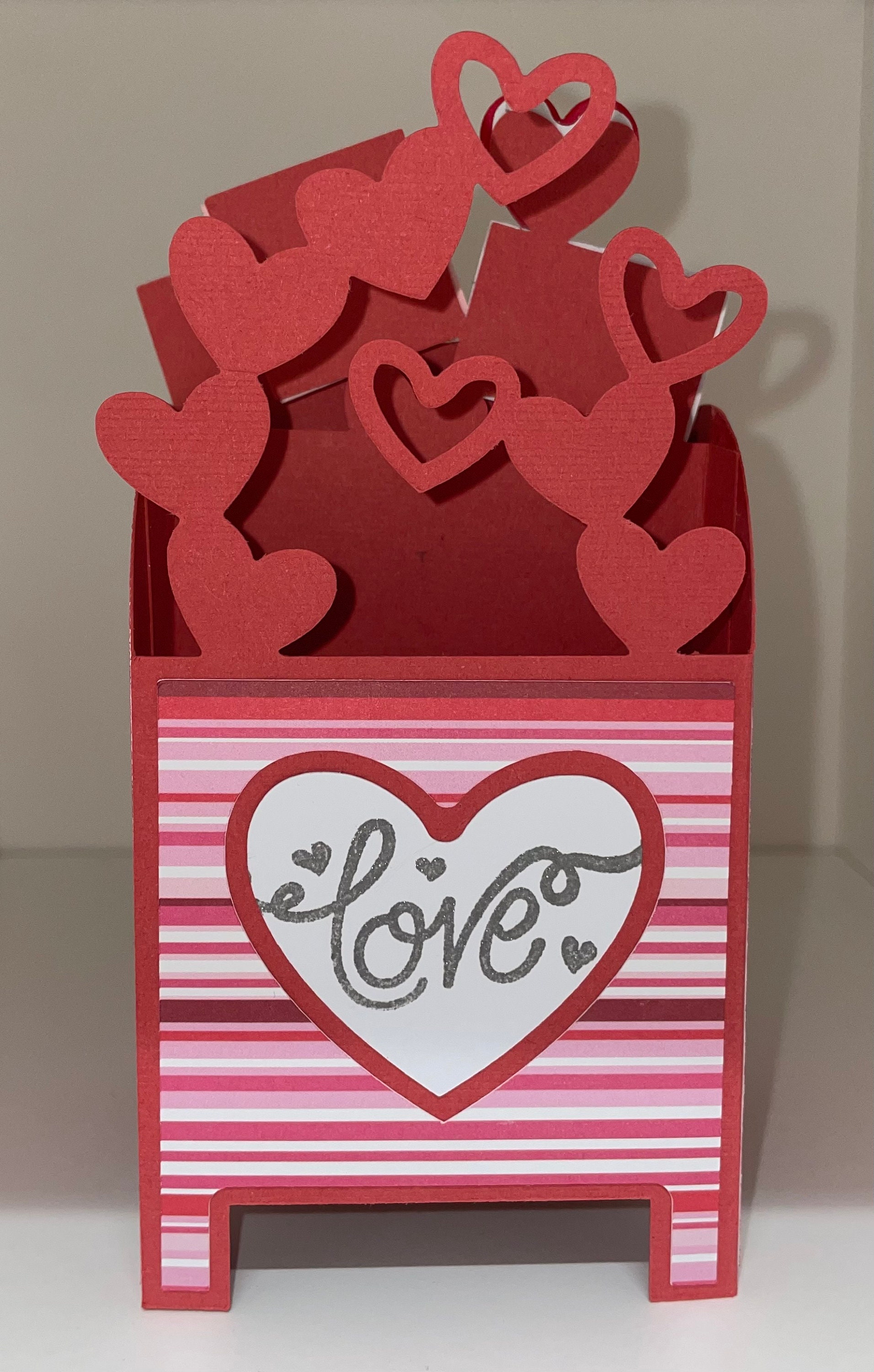 Mailbox Love Letters Box Card - Etsy