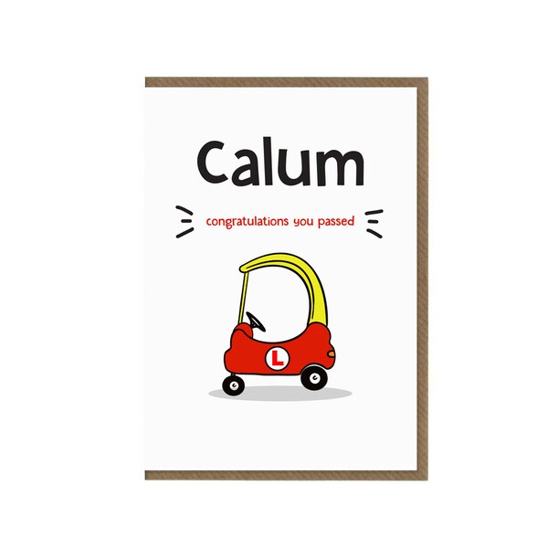 Congratulations Card Driver License - Etsy