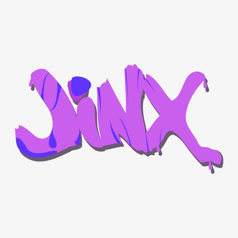 Jinx Arcane League of Legends SVG Png Jpg Ai Eps Pdf | Etsy Australia