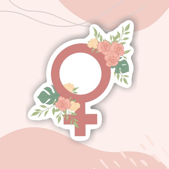Floral Venus Sticker | Etsy