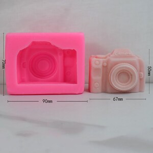 Camera Candle Moldroom Aesthetic Decorchocolate Fondant - Etsy