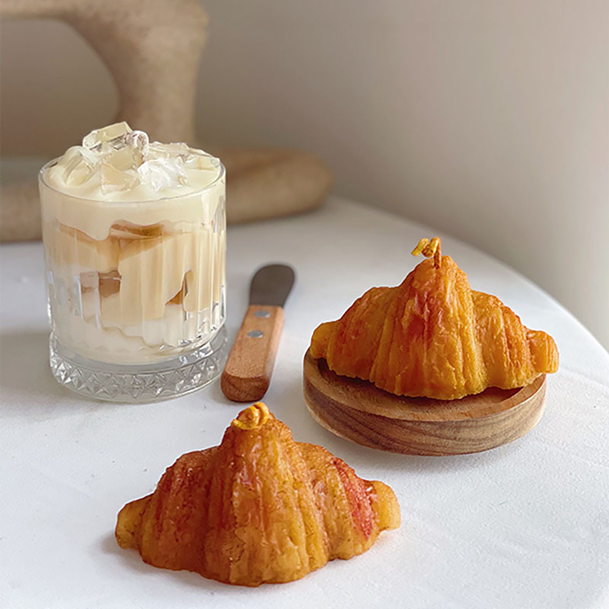 Croissant Bread Silicone Moldchocolate Moulddessert Shape - Etsy