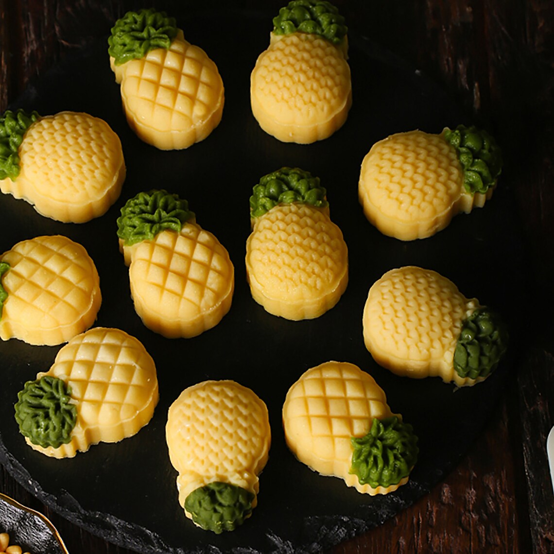 Pineapple Moon Cake Moldfruit Shape Moon Cake Moldbiscuit | Etsy