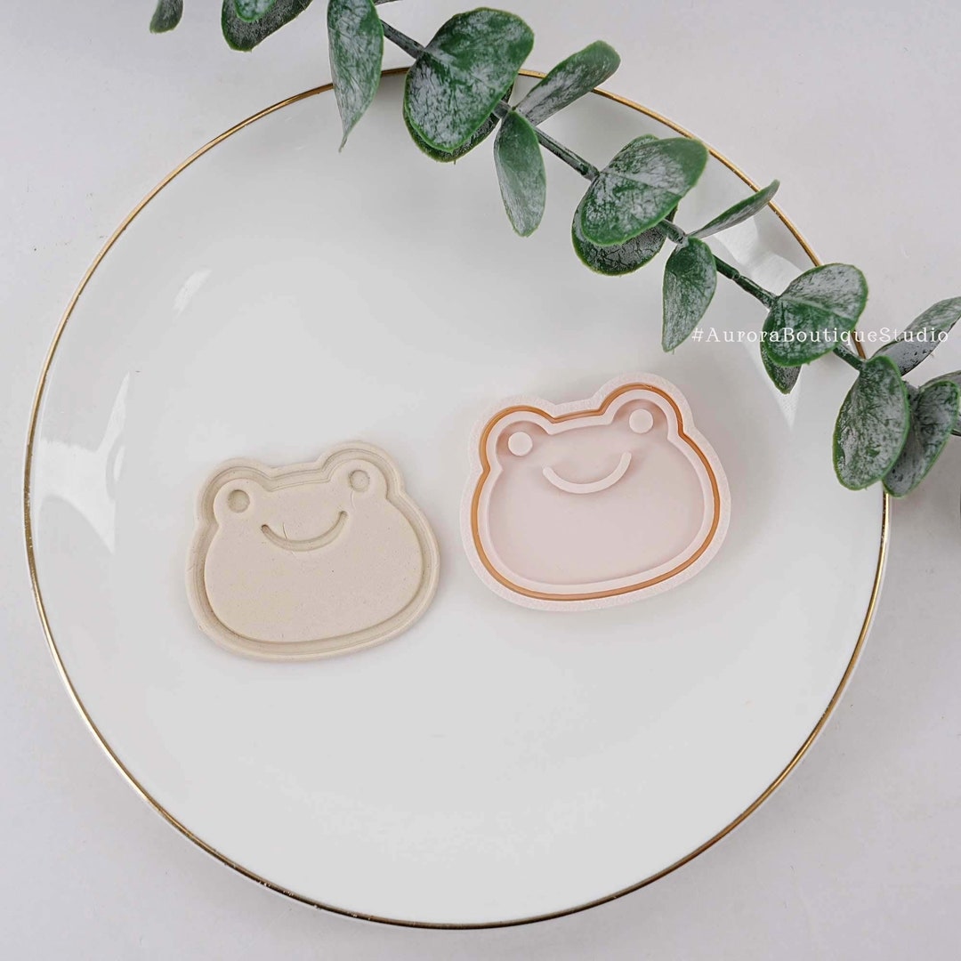 Cartoon Frog Cookie Cutter, Frog Cookie Mold Set, Animal Cookie Cutter ...