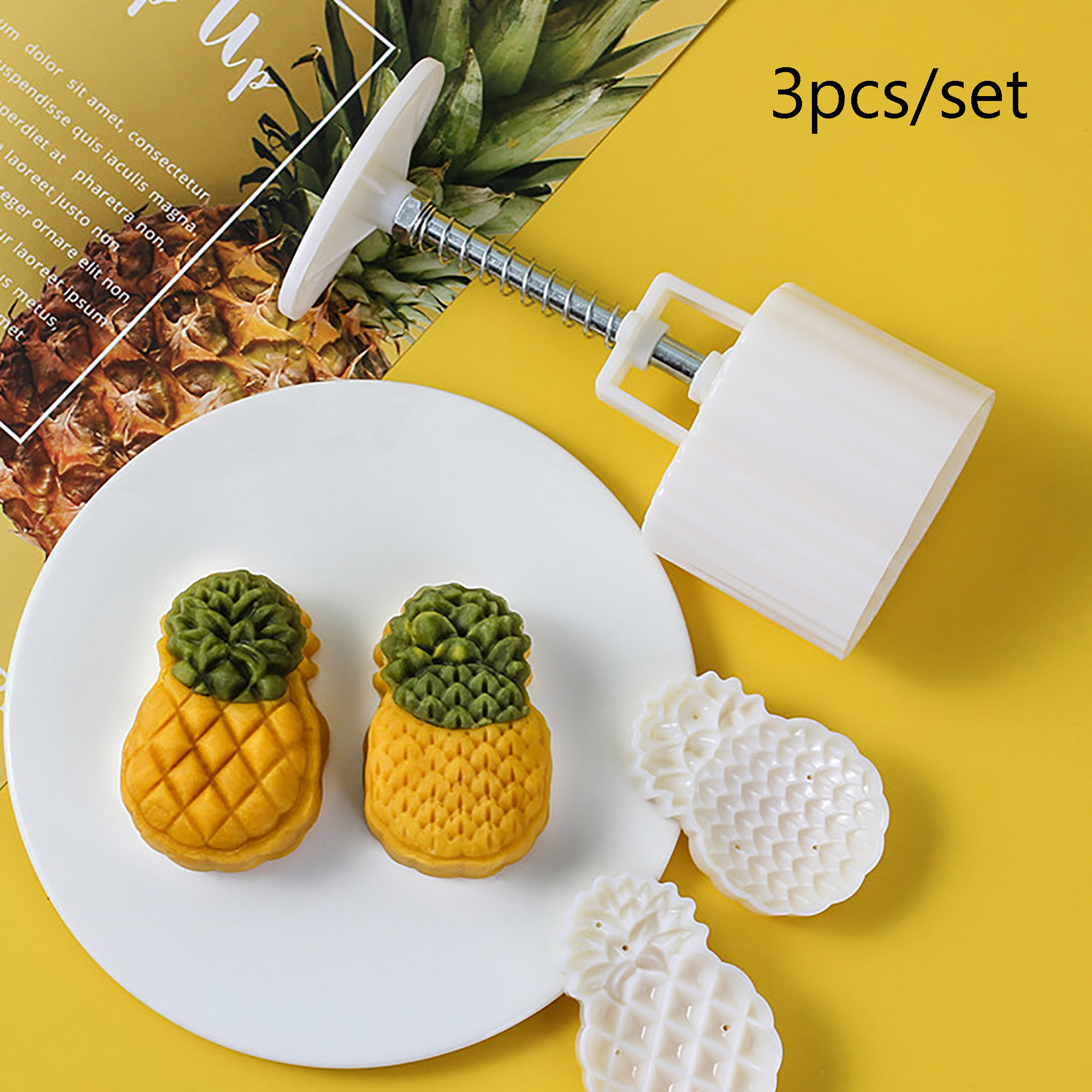 Pineapple Moon Cake Moldfruit Shape Moon Cake Moldbiscuit - Etsy