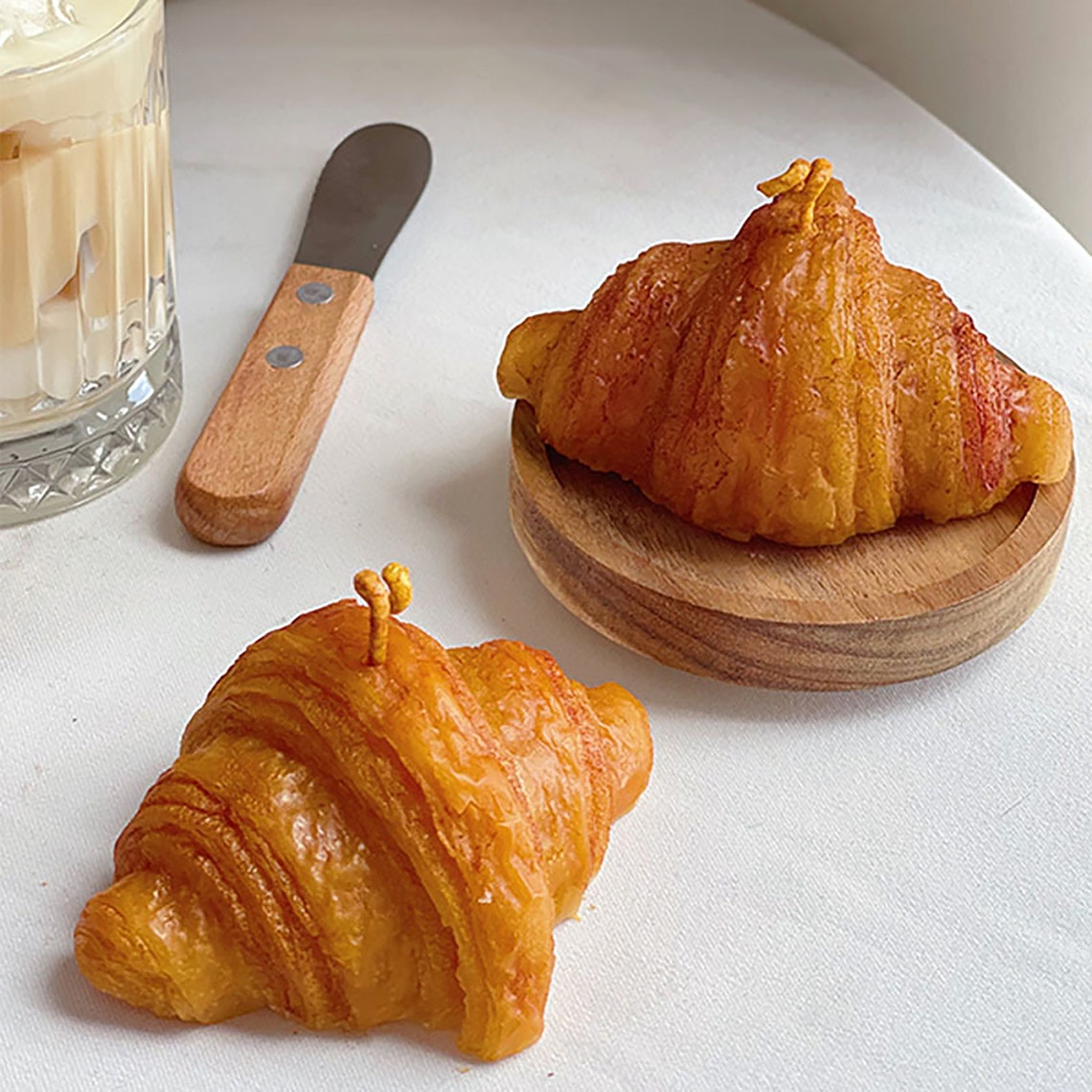Croissant Bread Silicone Moldchocolate Moulddessert Shape - Etsy