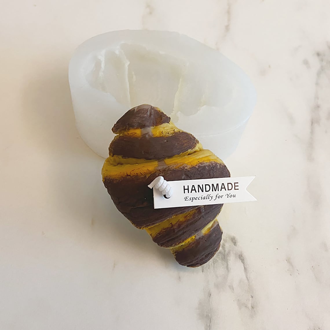 Croissant Bread Silicone Moldchocolate Moulddessert Shape - Etsy