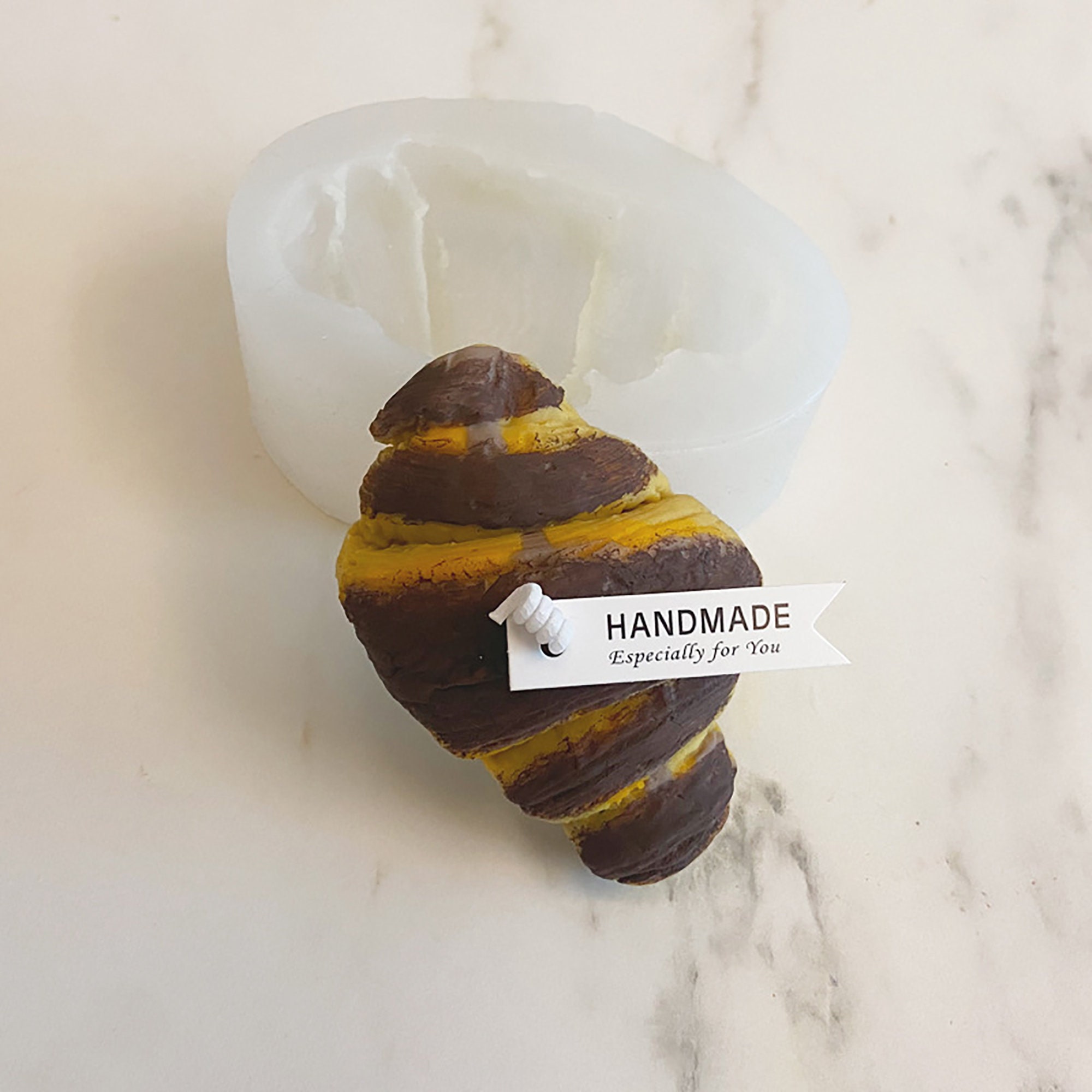 Croissant Bread Silicone Moldchocolate Moulddessert Shape - Etsy