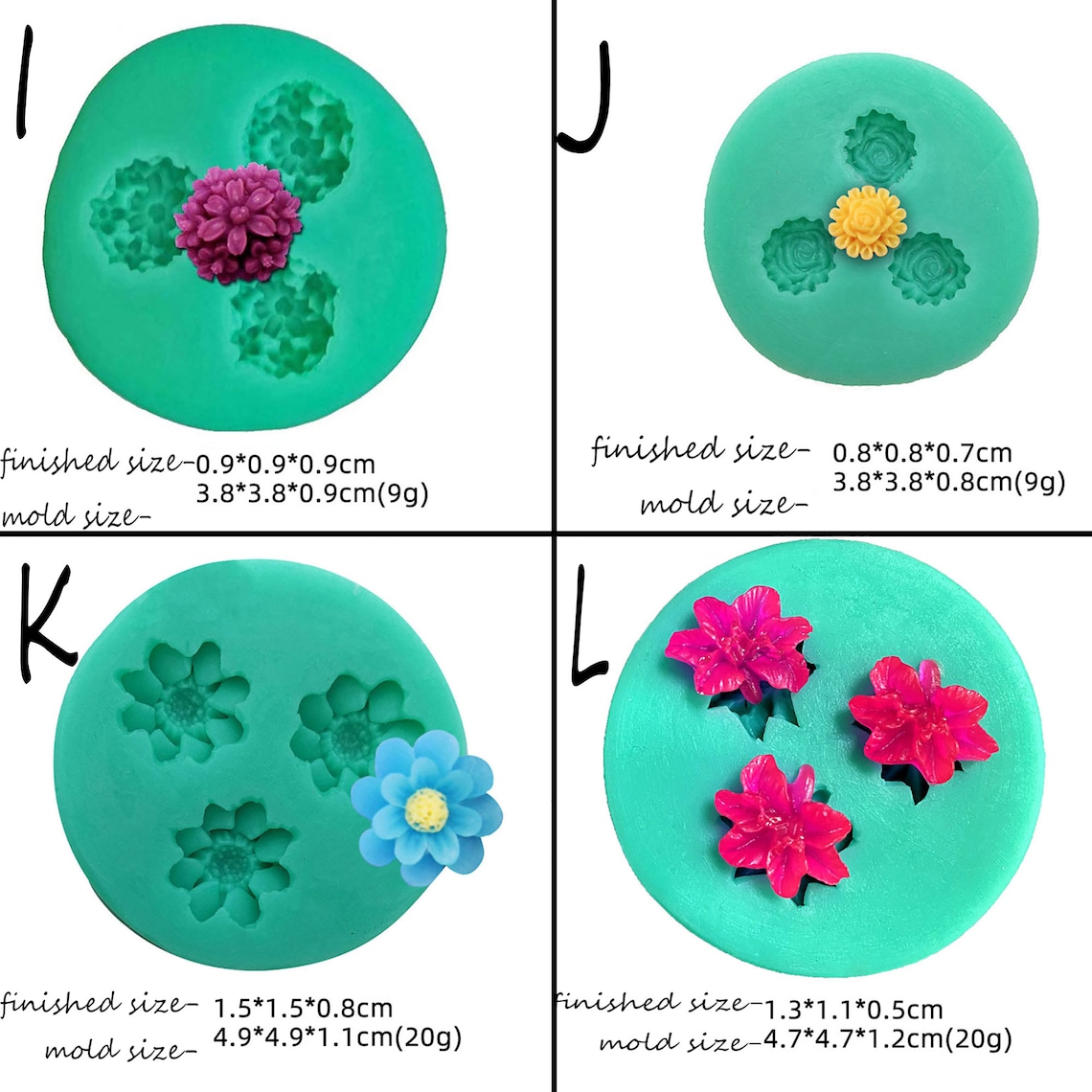 Flowers Silicone Moldfloral Spring Moldfondant | Etsy