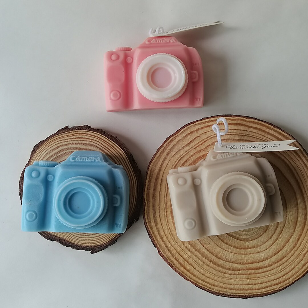 Camera Candle Moldroom Aesthetic Decorchocolate Fondant - Etsy