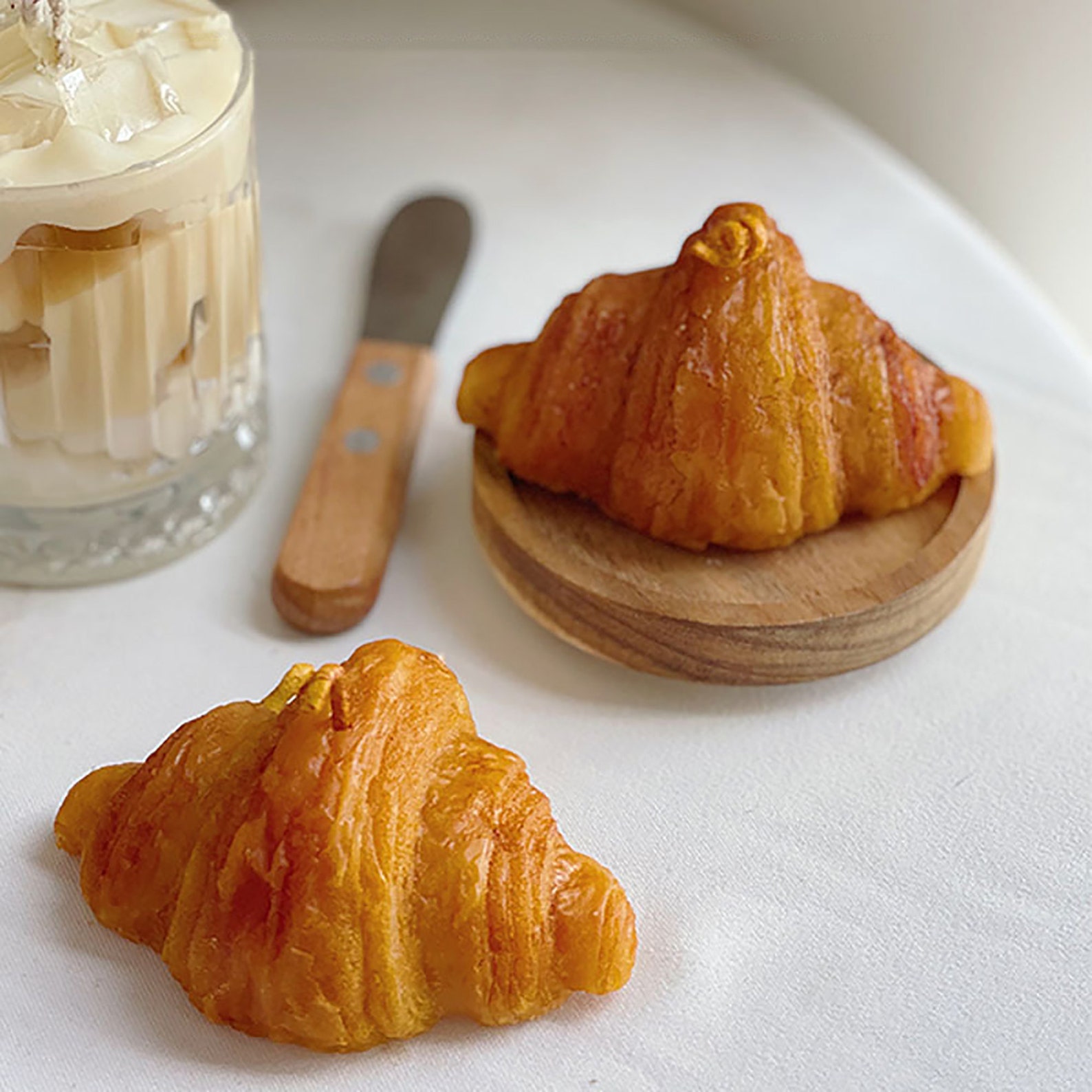 Croissant Bread Silicone Moldchocolate Moulddessert Shape - Etsy