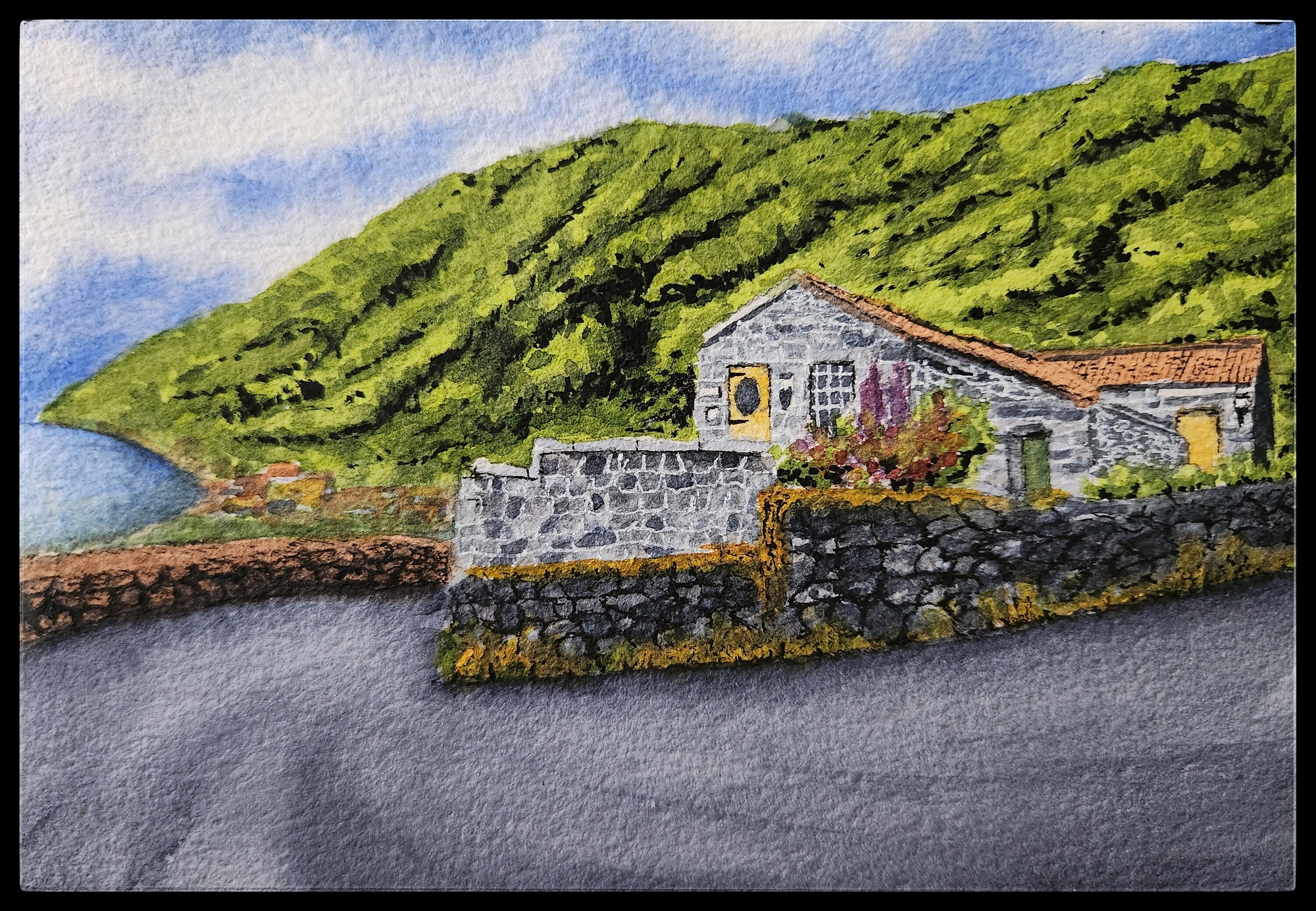 HAND PAINTED Home Portrait House Painting Housewarming Gift - Etsy