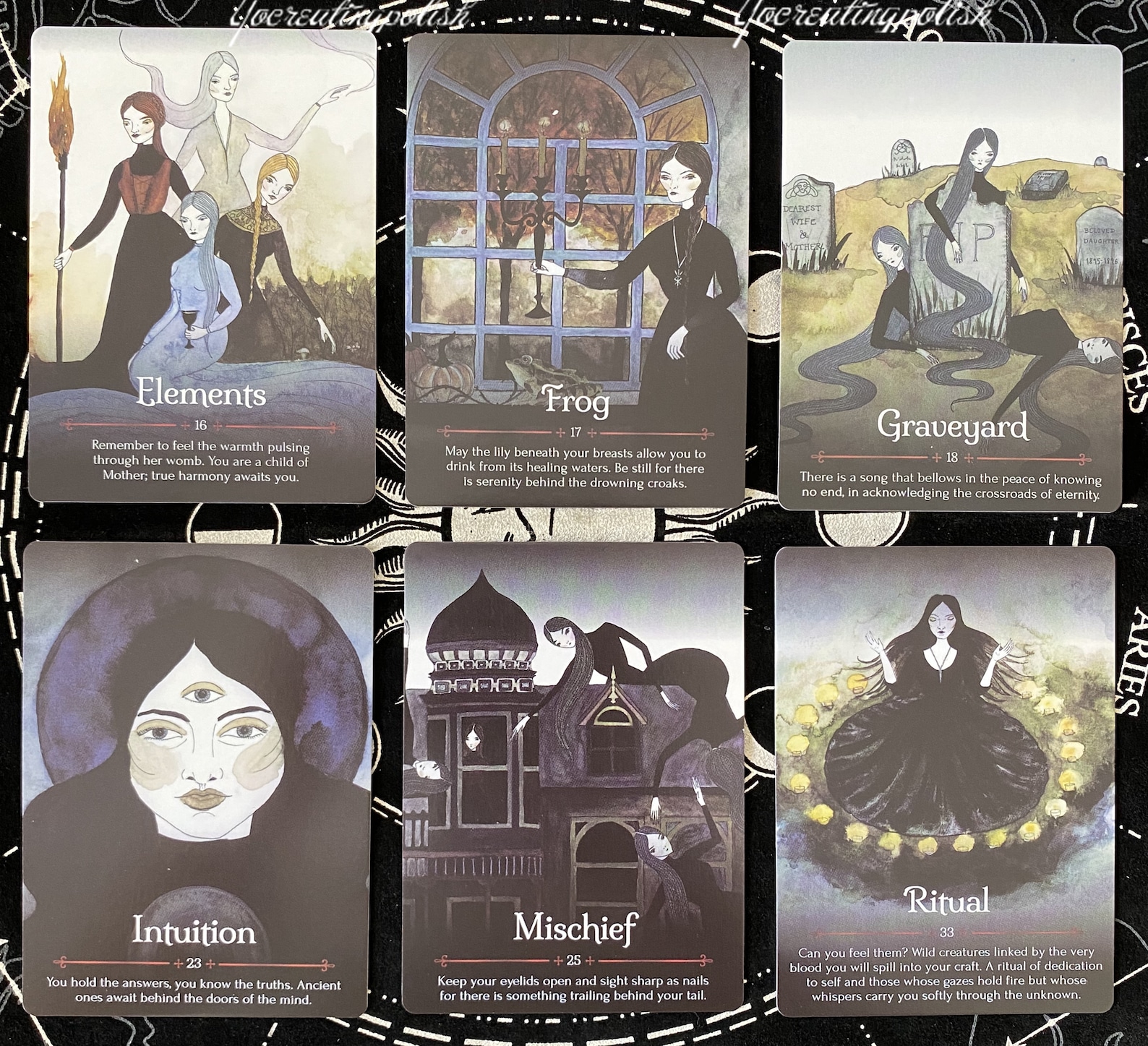 Seasons of the Witch Samhain Oracle Card : A 44-Card | Etsy