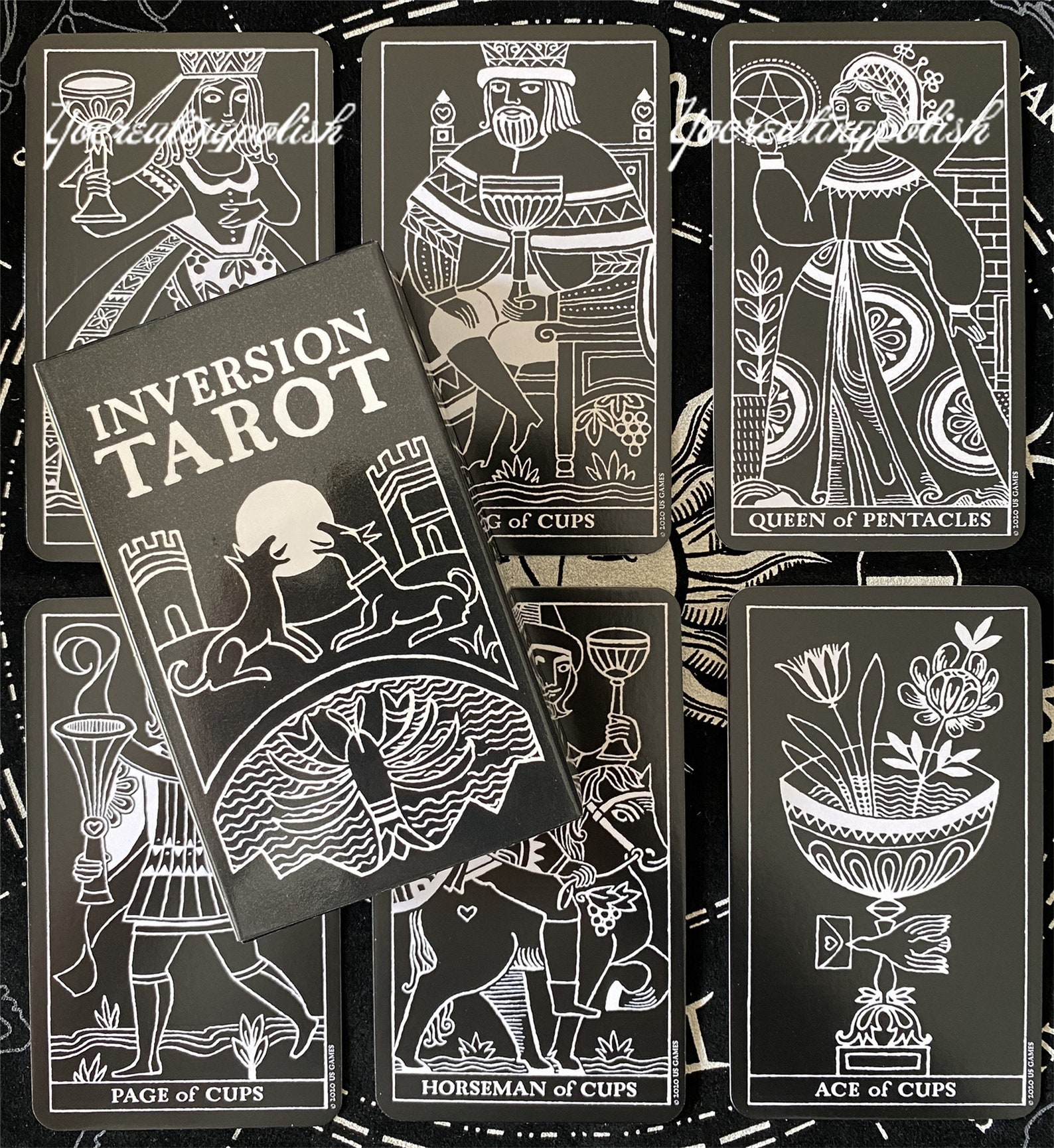 Inversion Tarot Cards : A 78 Card Deck Guidebook PDF | Etsy