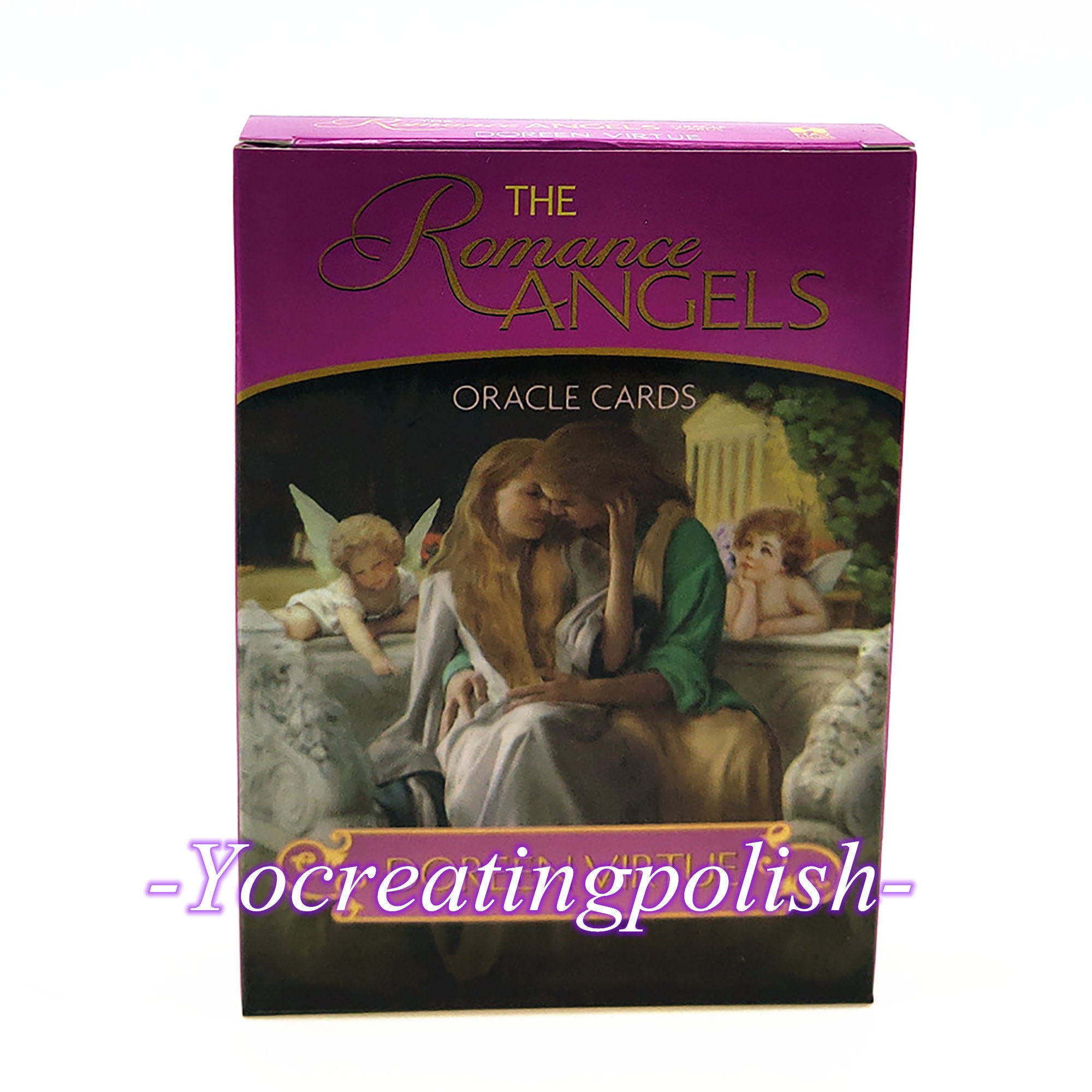 Romance Angel Oracle Cards A 44 Card Deck Guidebook Pdf Etsy