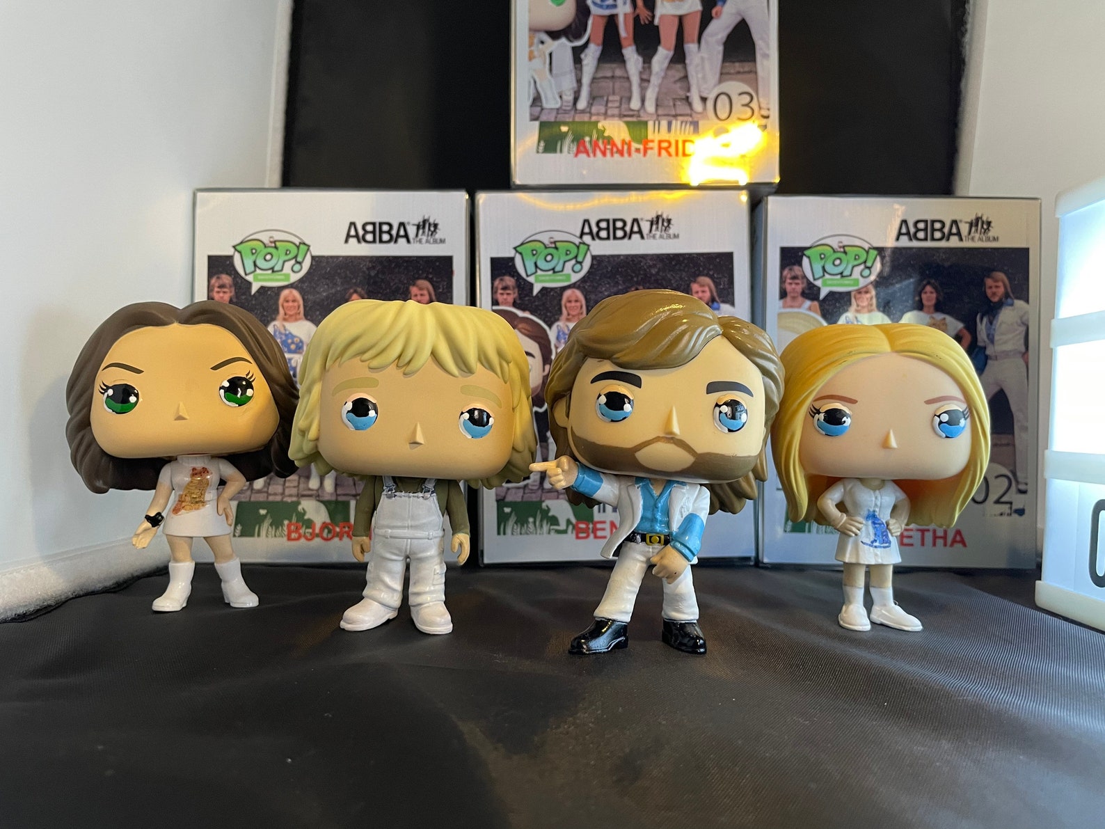 ABBA Anni-frid Made to Order Custom Pop - Etsy Israel