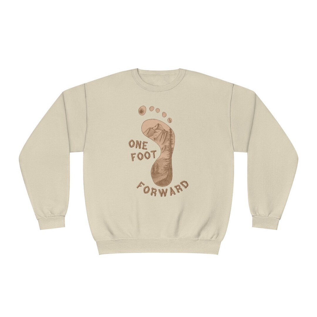 One Foot Forward, Mountain Hiking Shirt, Mountains, Drawing, Hand Drawn ...