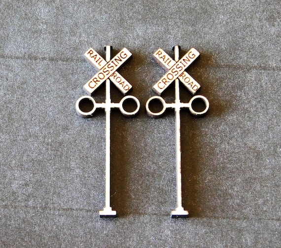 Ho Scale Railroad Crossing Sign at Darcy Housley blog
