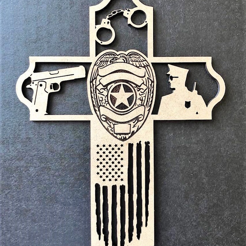 Thin Blue Line Decor - Etsy