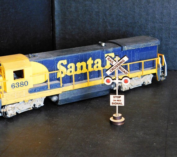 Miniatures HO Scale Railroad Signs/HO Scale Signs/Train Layout Train ...