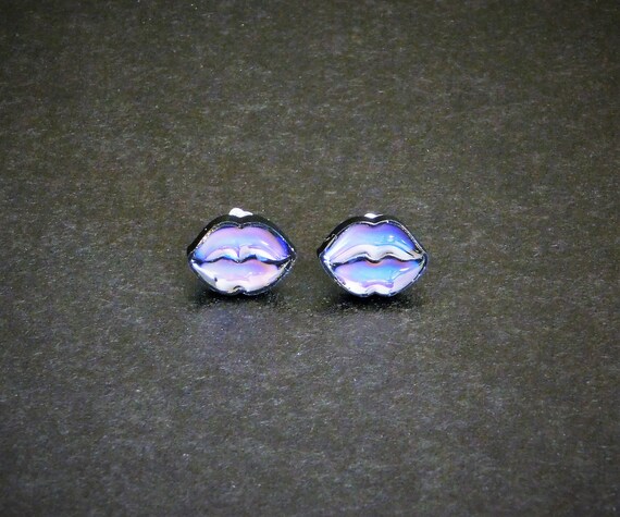 Novelty Earrings/mood Color Changing Stud Earrings/chameleon - Etsy