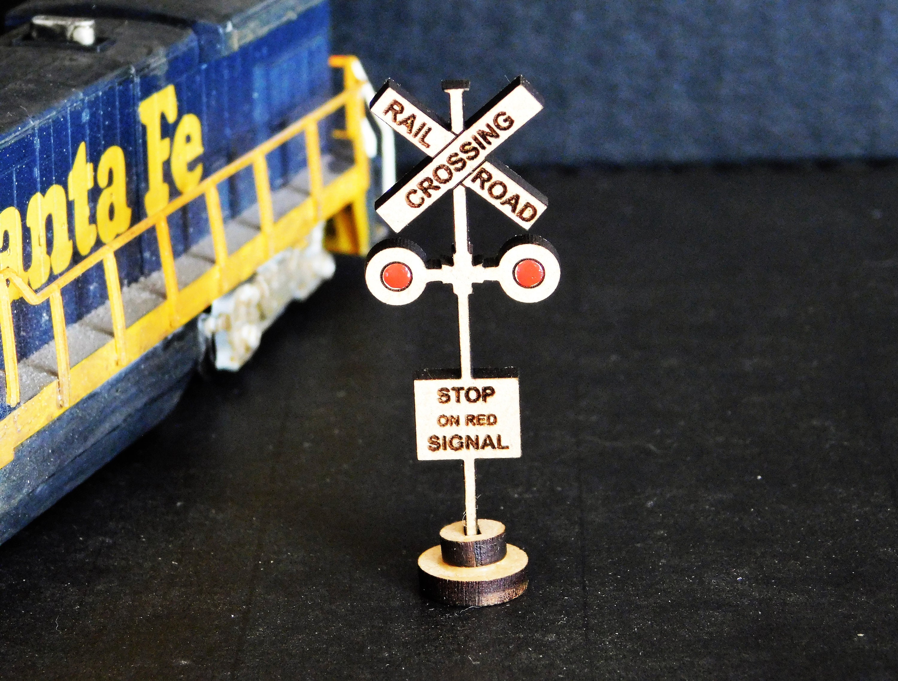 Miniatures HO Scale Railroad Signs/HO Scale Signs/Train Layout Train ...