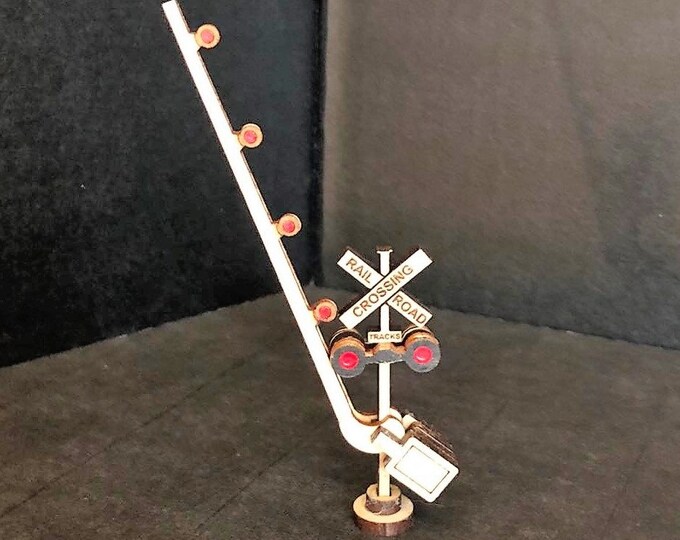 HO Scale Railroad Signs/ho Scale Signs/train Layout Train Signal ...