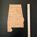 Alabama State Puzzle Laser Cut Wooden State Map Jigsaw - Etsy