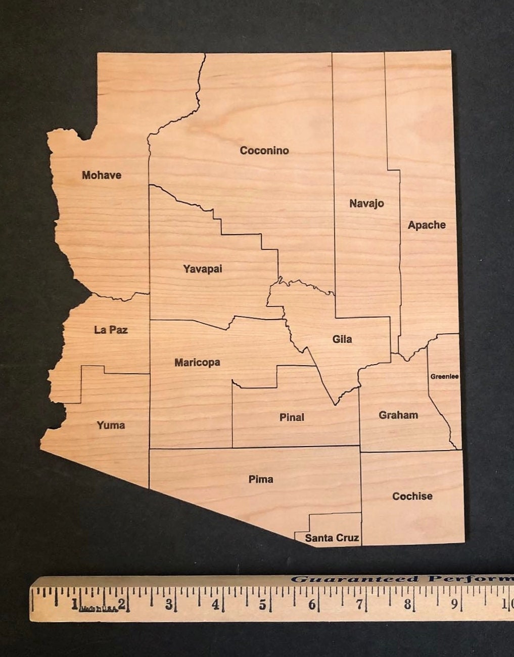 Laser Cut Wooden State Map Jigsaw Puzzles County Jigsaw | Etsy