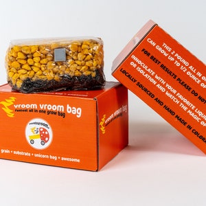 Vroom Vroom Bag - All-in-one Mushroom Grow Bag (grain Spawn and ...