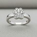 Cute Dog Paw Ring, Vintage Style Animal Inspired Milgrain Ring, Diamond ...