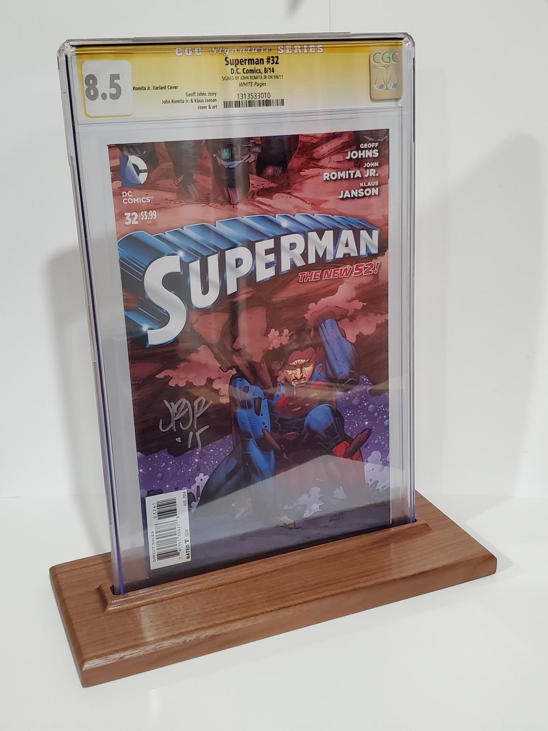 Natural Walnut Wood Graded Comic Book Slab Display Stand - Etsy