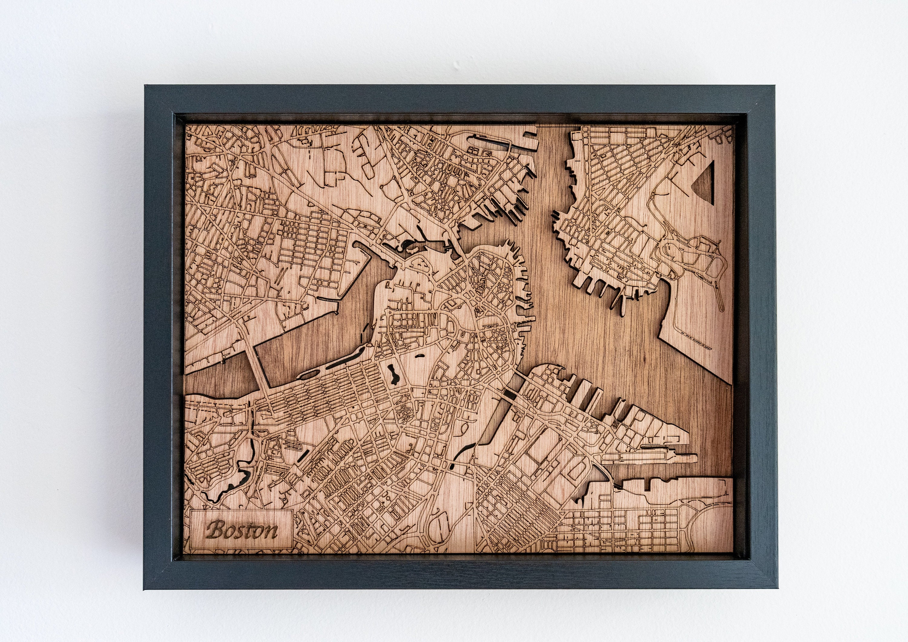 Custom Map Wall Art, Laser Cut Map - Etsy