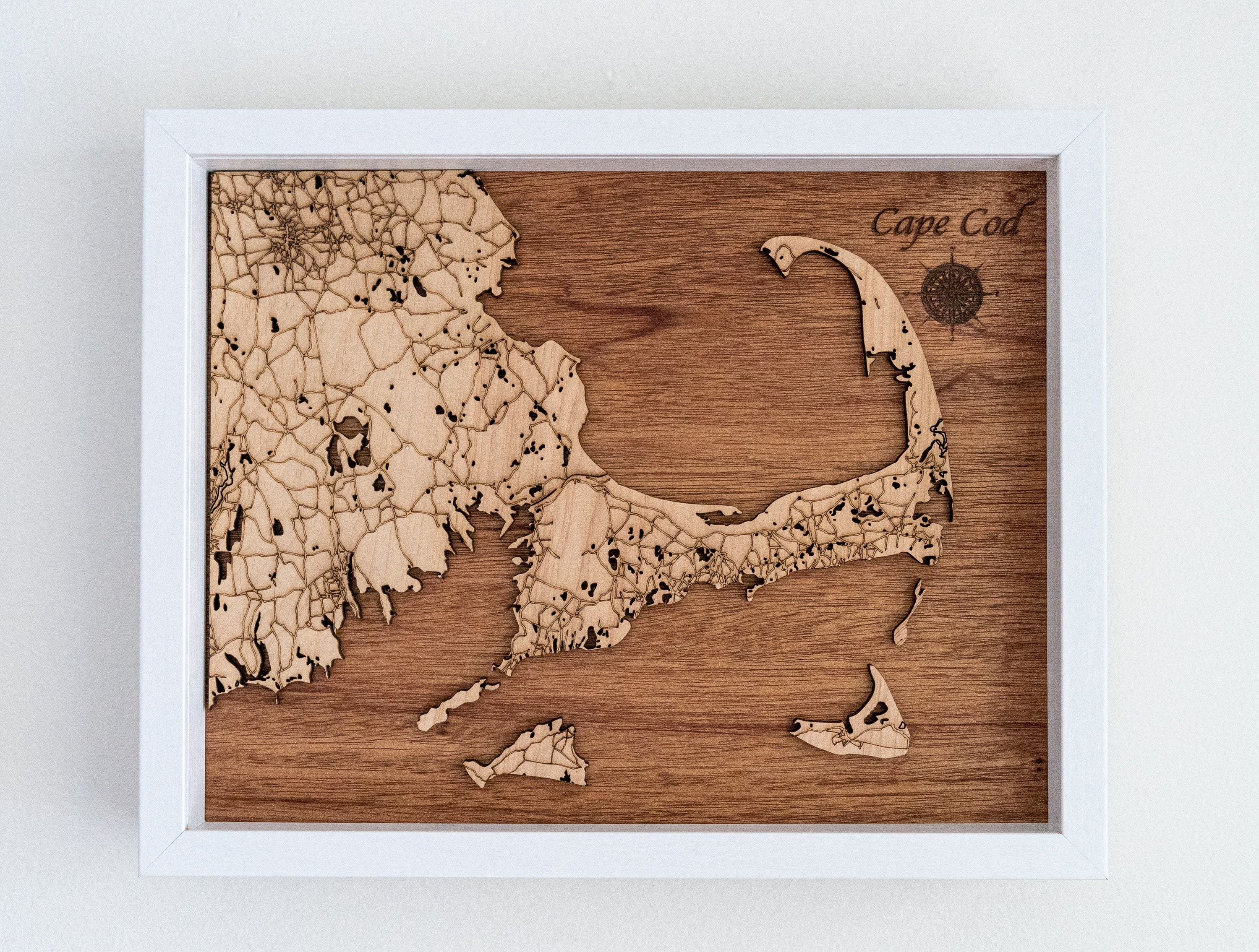 Custom Map Wall Art, Laser Cut Map - Etsy