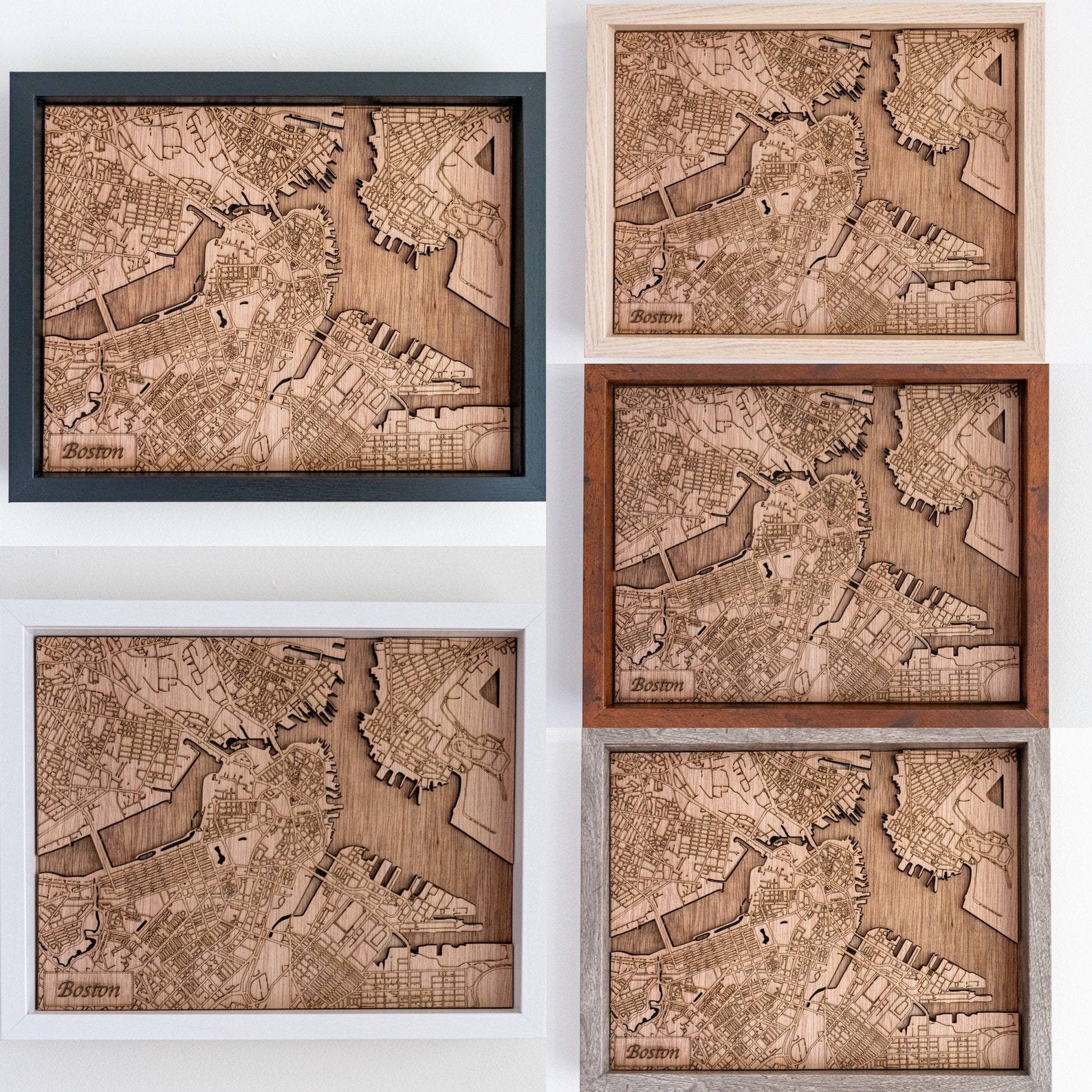 Custom Map Wall Art, Laser Cut Map - Etsy