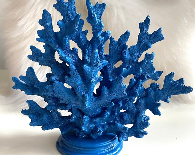 Blue Coral Reef Decor, Home Gifts for Her, Housewarming Gift, Mothers ...