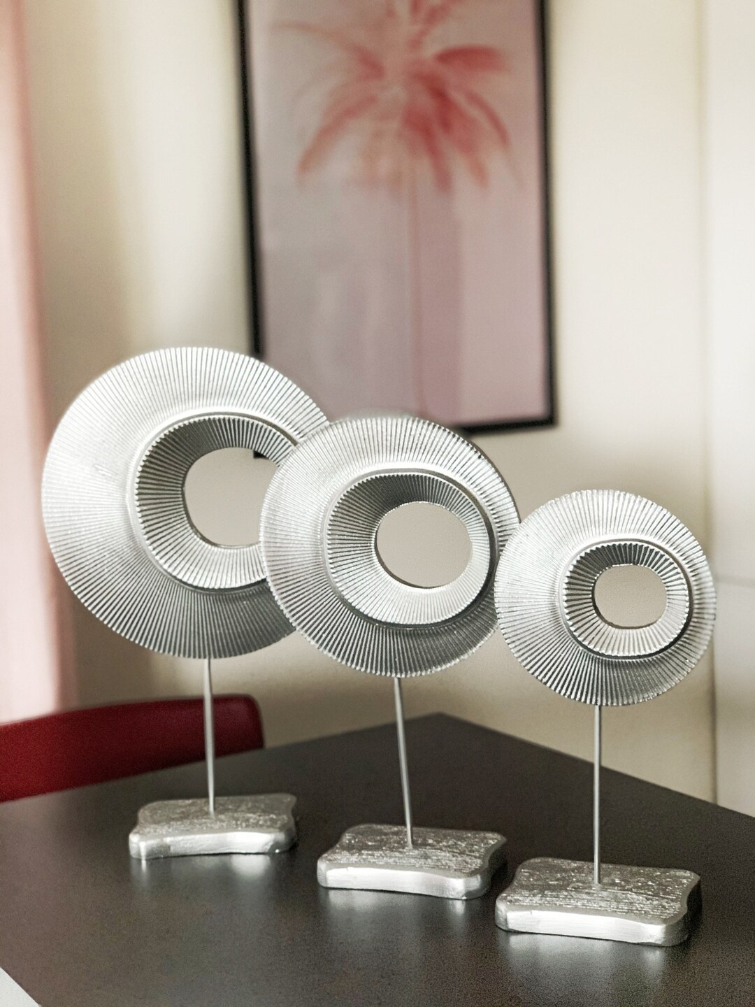 Cadeaux à la maison, Décor de table triple de designer, Objets vitrine ...
