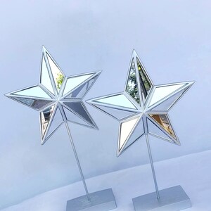 Christmas Gift Set, Gold Star Stand Decor, Christmas Decoration ...