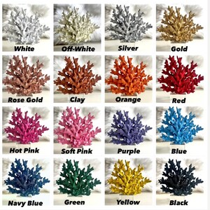 Pink Crystalline Coral Reef Decor, Valentines Gift for Her, Wedding ...