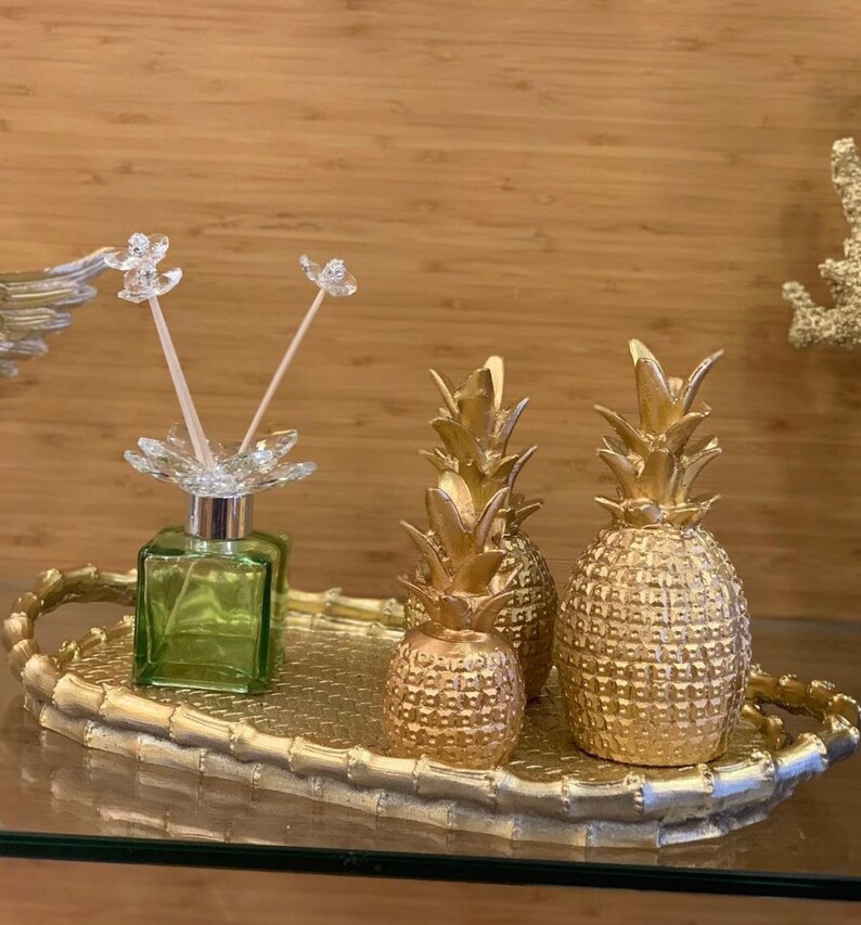 Pineapple Triple Set Pineapple Objects Pineapple Home Decor - Etsy