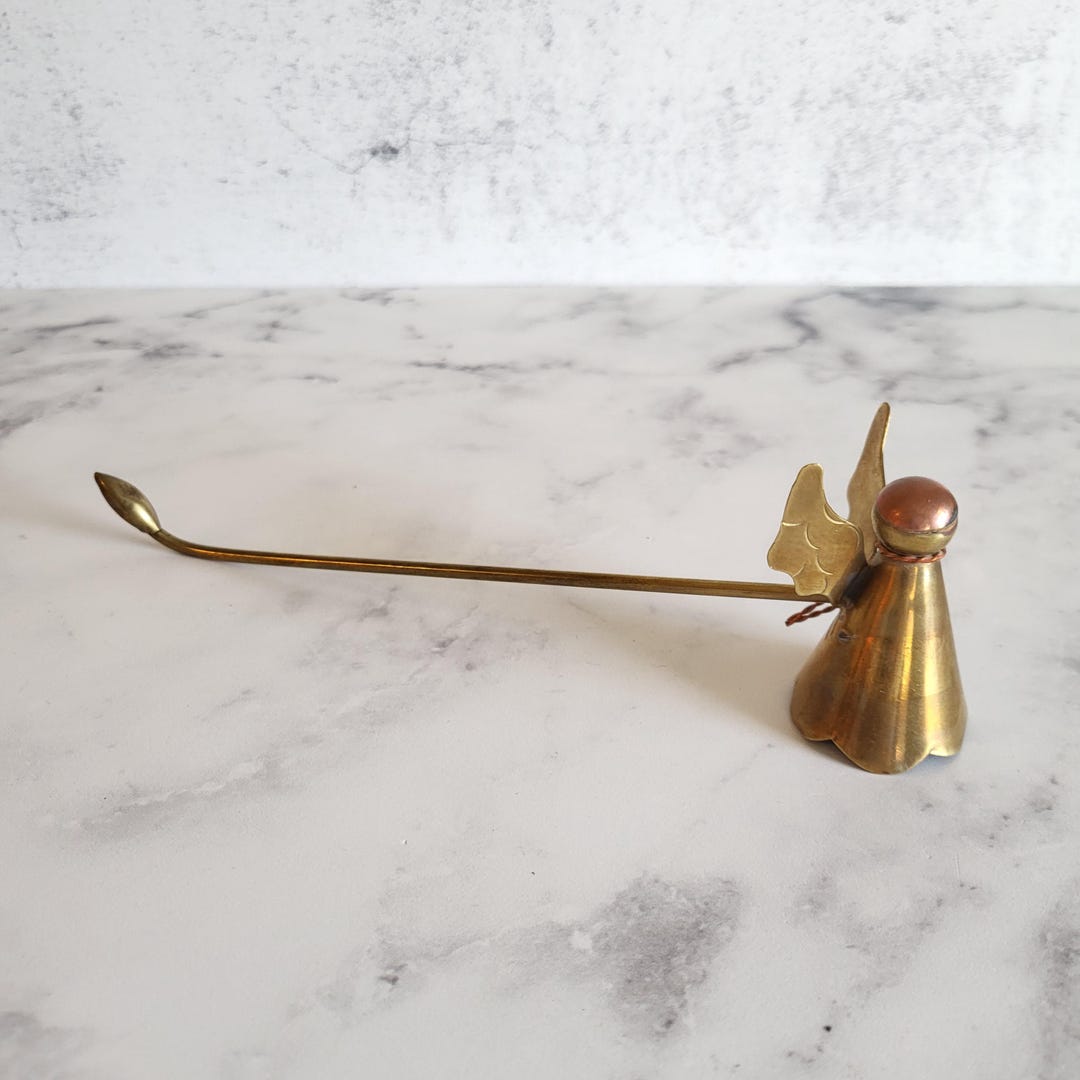 Vintage Brass Angel Candle Snuffer Elegant Candle Accessory Classic ...