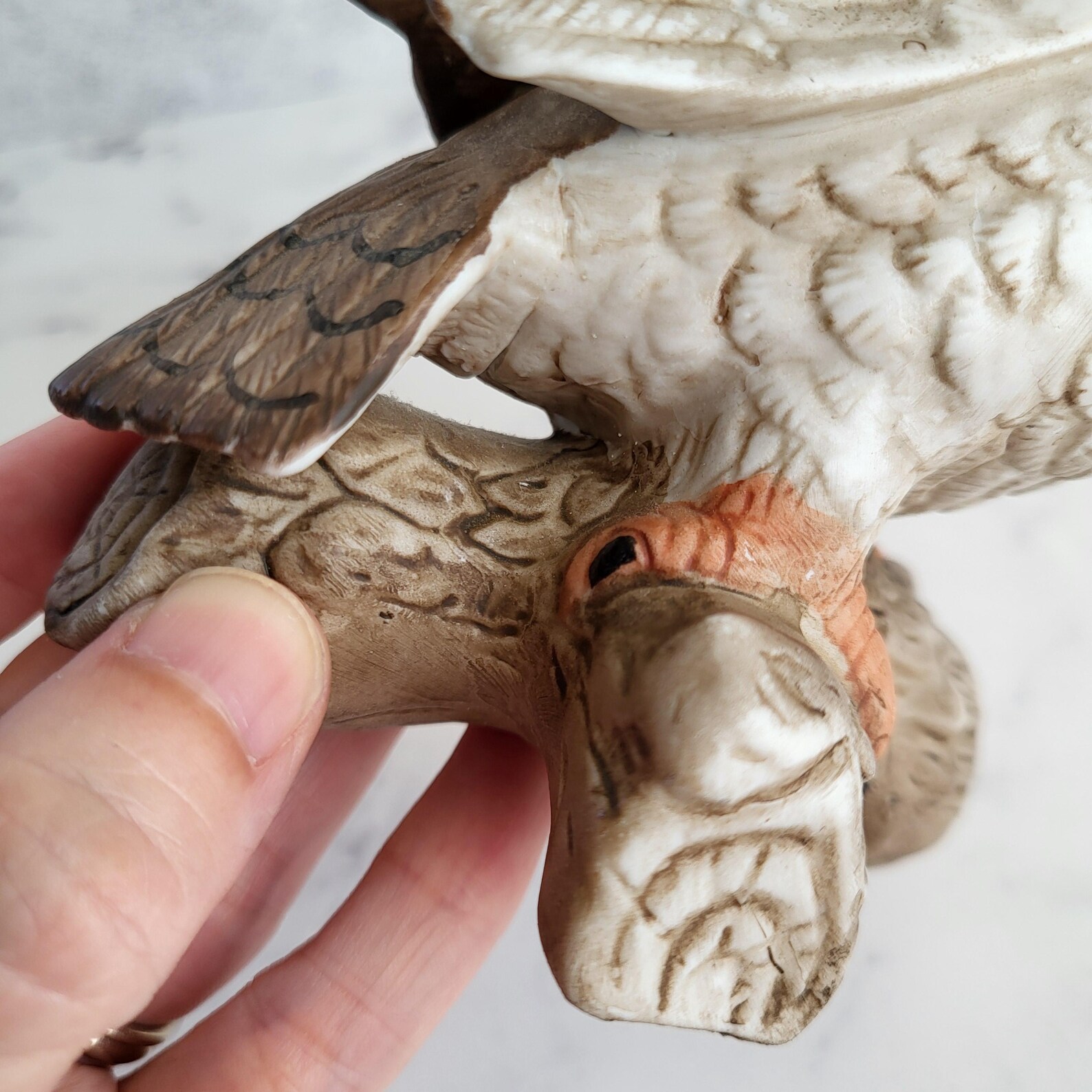 Vintage HOMCO Ceramic Brown Barn Owl Figurine, Retro Owl Decor ...