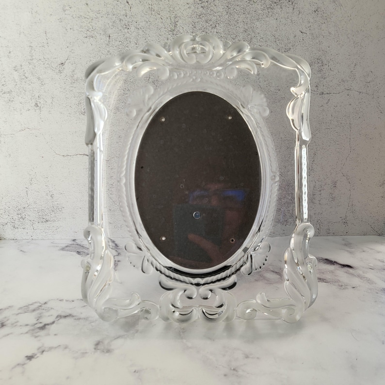 Vintage Mikasa Princess Crystal Wedding Picture Frame, Elegant Photo ...