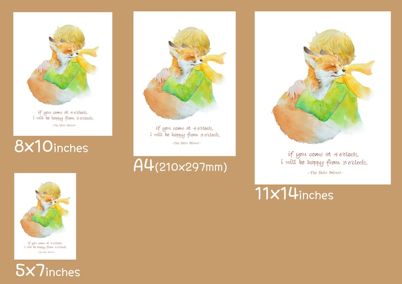The Little Prince Print , the Little Prince Wall Art , Le Petit Prince ...